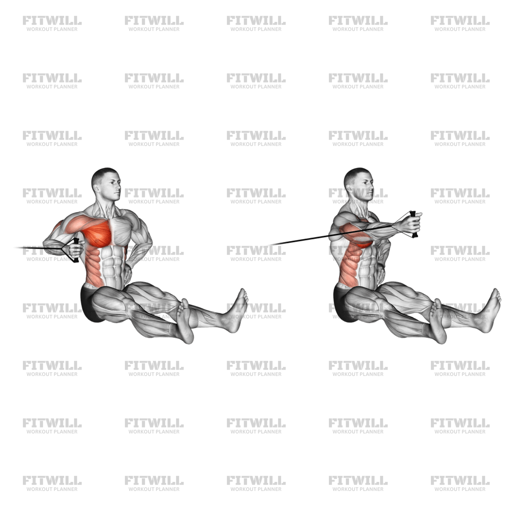 Band One Arm Twisting Chest Press: Exercise Guide, Techniques, Benefits ...