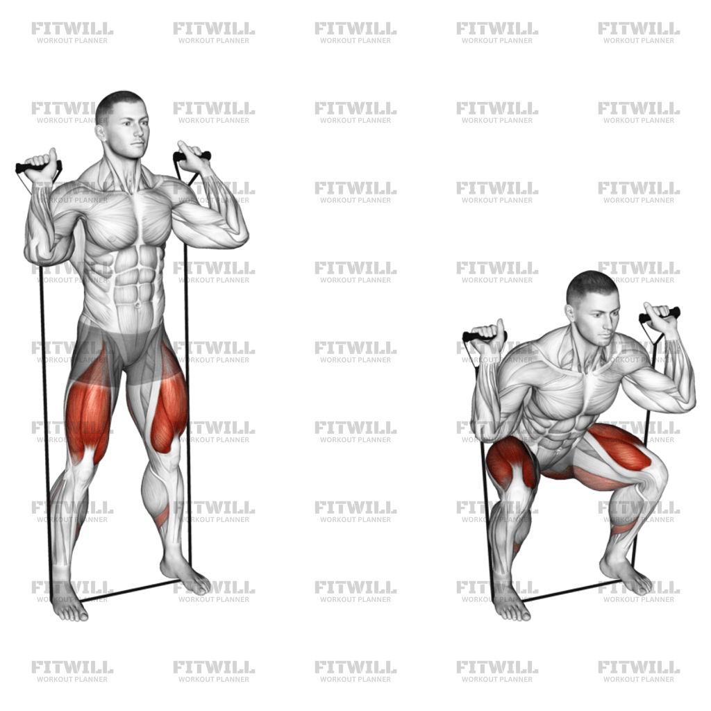 Band Squat: Exercise Guide, Video, Techniques, Benefits, How to ...