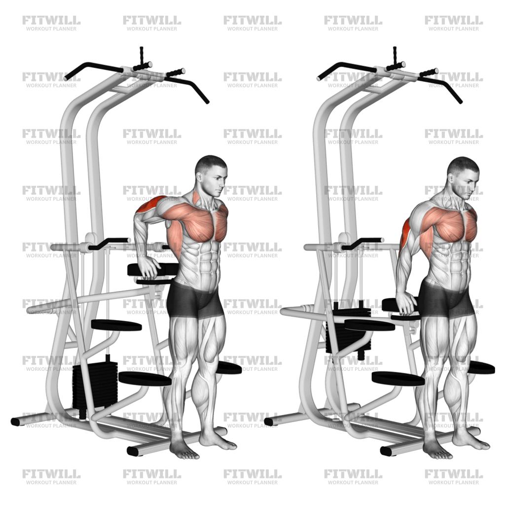 Assisted Standing Triceps Dip: Exercise Guide, Techniques, Benefits ...