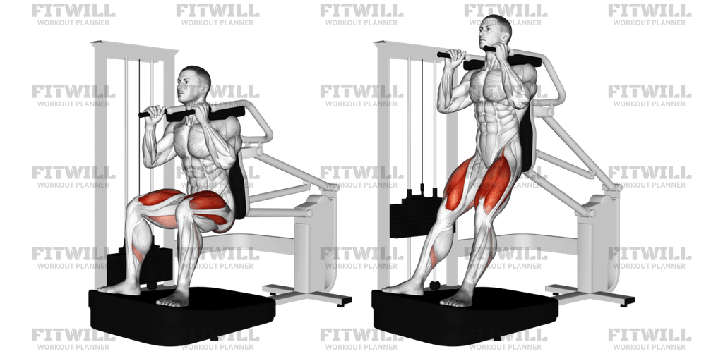 Lever Chair Squat: Exercise Guide, Techniques, Benefits, How to ...