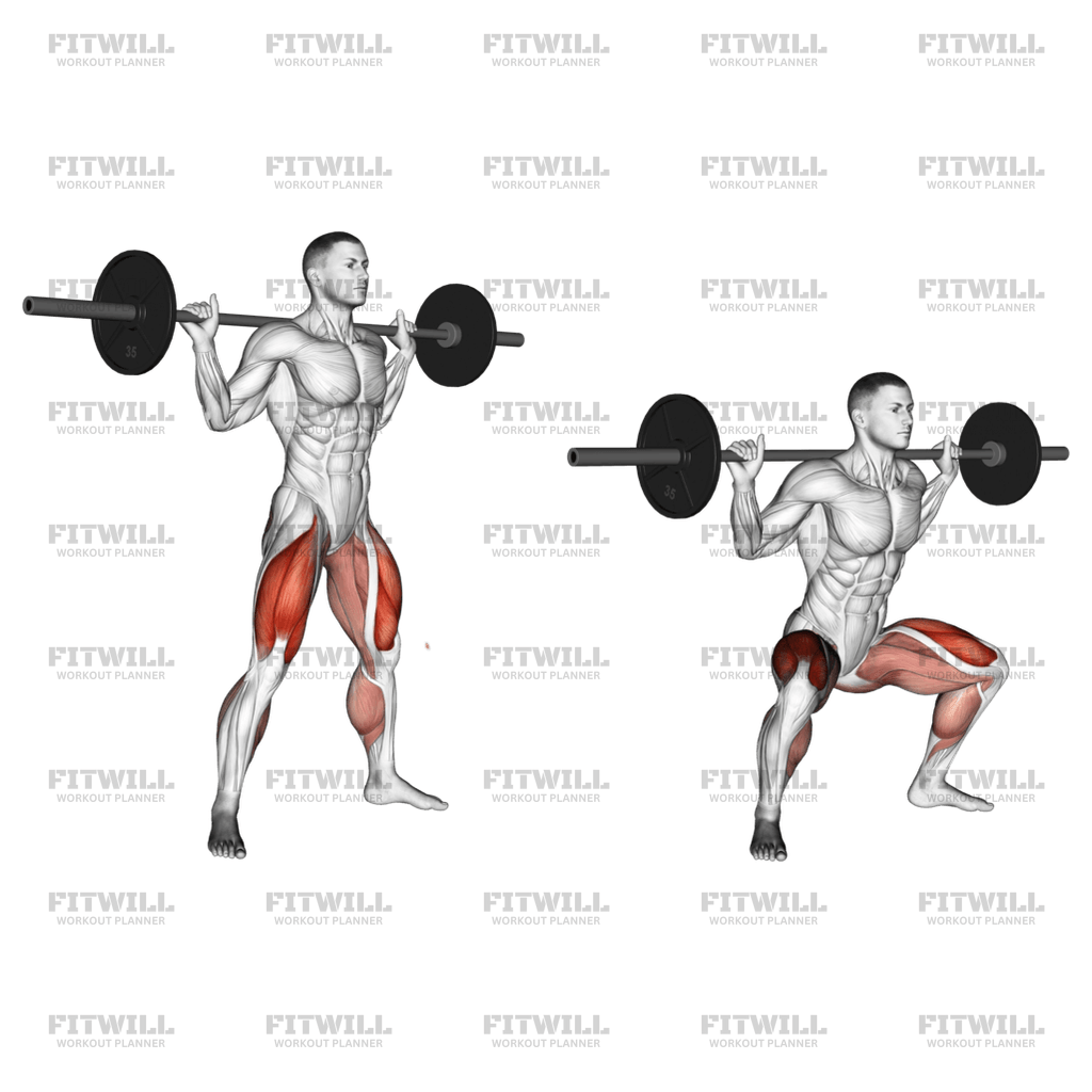 Barbell Sumo Squat: Exercise Guide, Video, Techniques, Benefits, How to ...