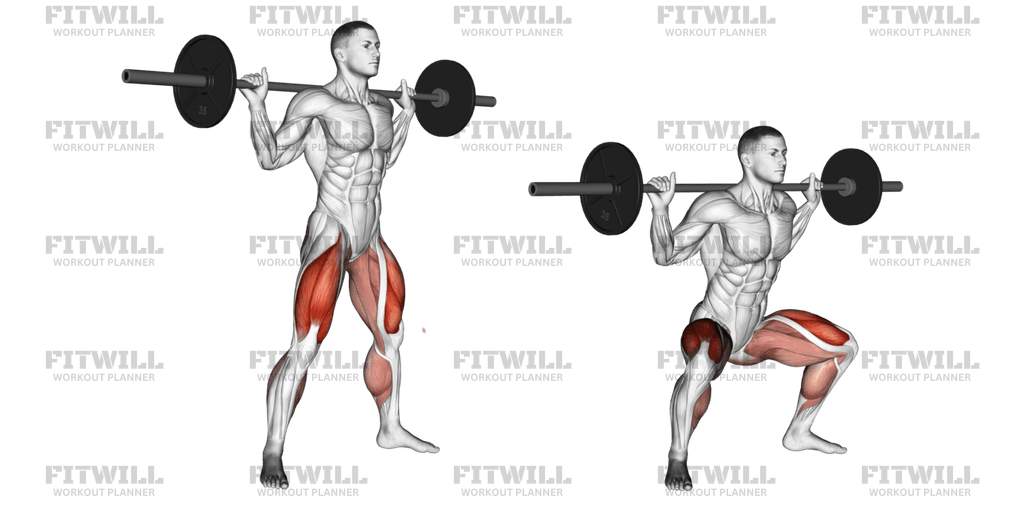 Barbell Sumo Squat: Exercise Guide, Video, Techniques, Benefits, How to ...