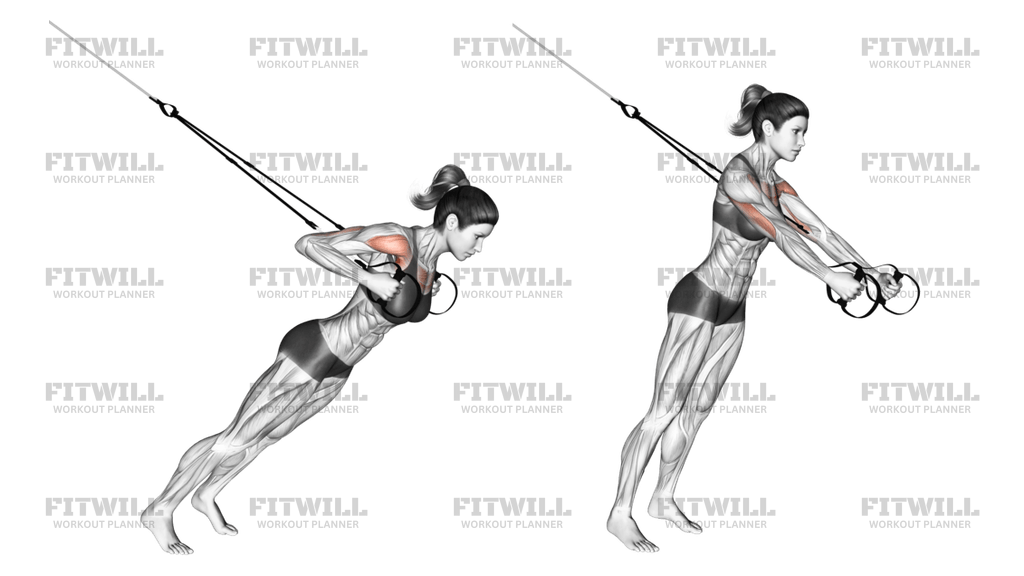 Suspension Close-grip Chest Press: Exercise Guide, Video, Techniques ...