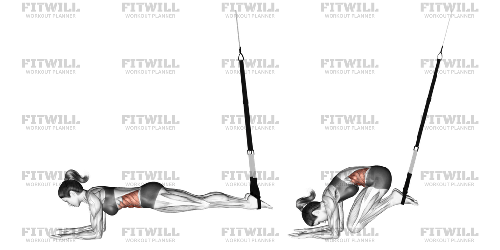 Suspension Crunch: Exercise Guide, Video, Techniques, Benefits, How to ...