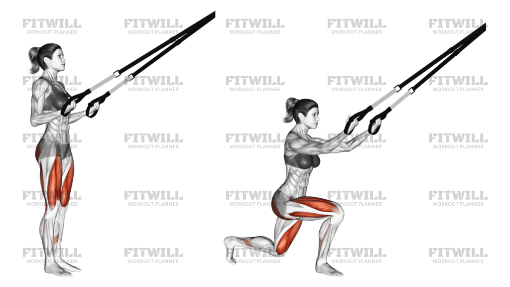 Suspension Rear Lunge: Exercise Guide, Video, Techniques, Benefits, How ...