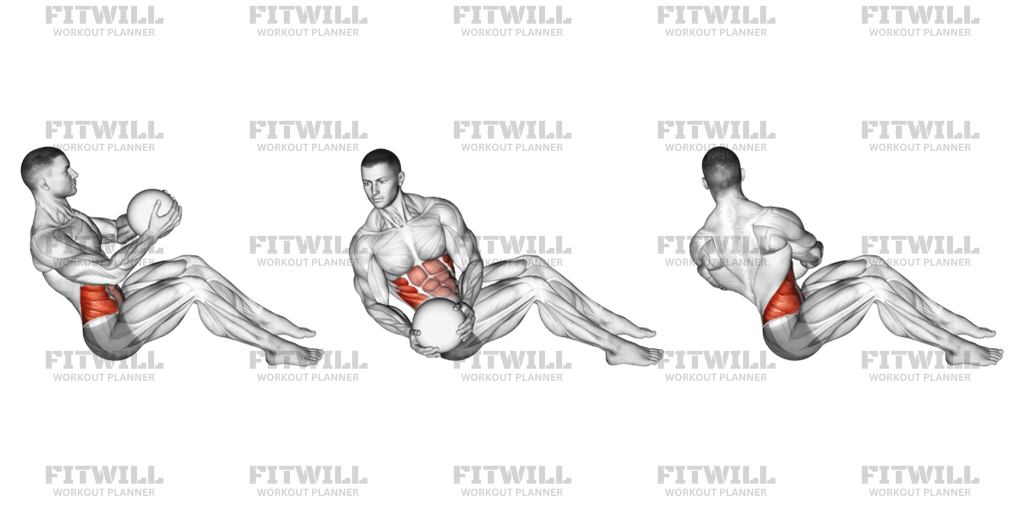 Russian Twist (with Medicine Ball): Exercise Guide, Video, Techniques ...