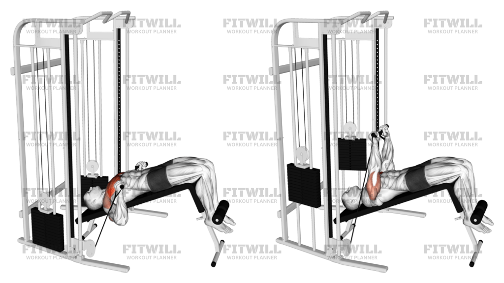 Cable Decline Press: Exercise Guide, Video, Techniques, Benefits, How ...