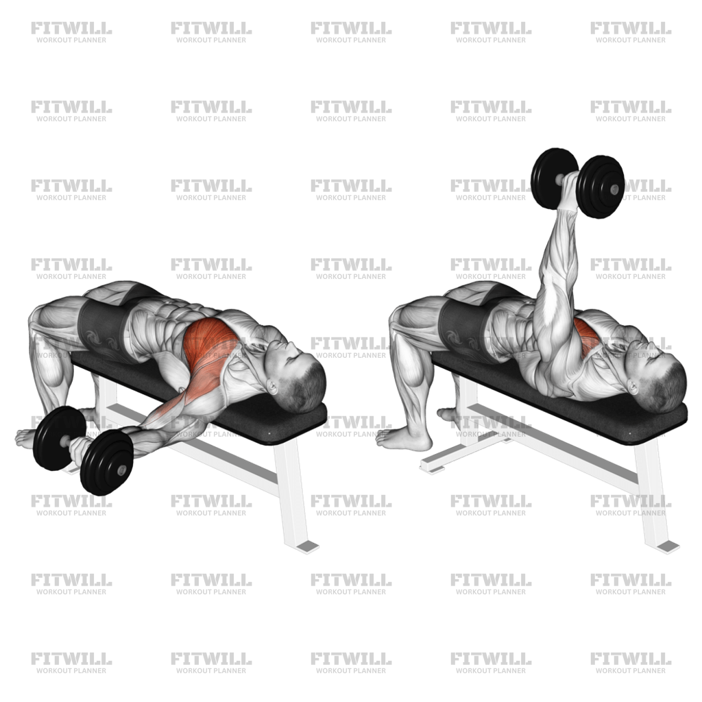 Dumbbell One Arm Bench Fly: Exercise Guide, Techniques, Benefits, How ...