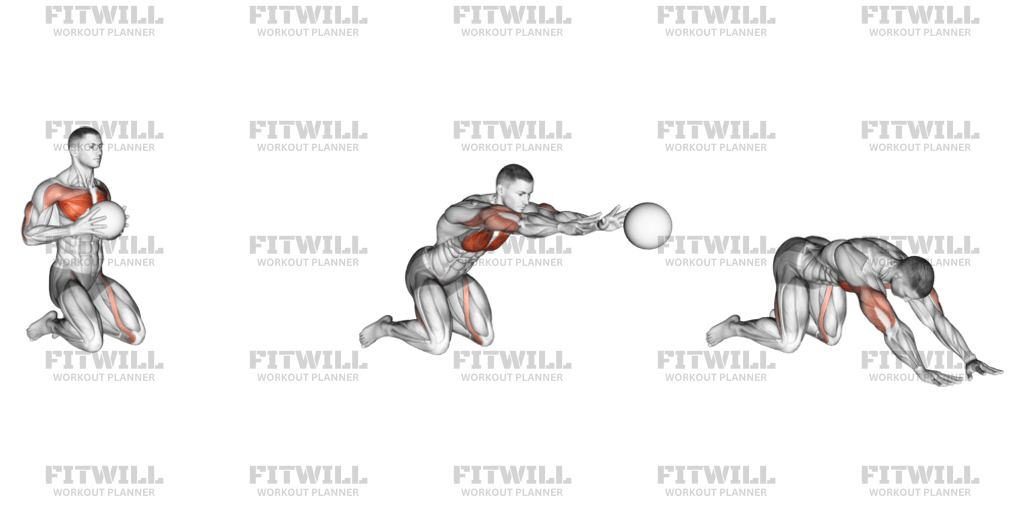Medicine Ball Chest Push Multiple Response: Exercise Guide, Techniques ...