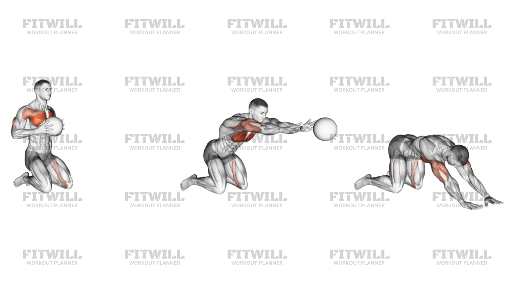 Medicine Ball Chest Push Multiple Response: Exercise Guide, Techniques ...
