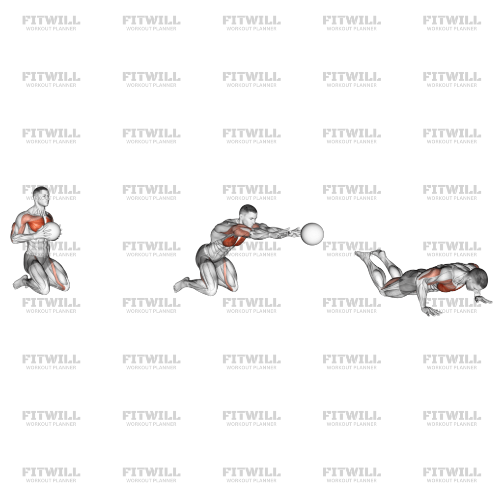 Medicine Ball Chest Push Single Response: Exercise Guide, Techniques ...