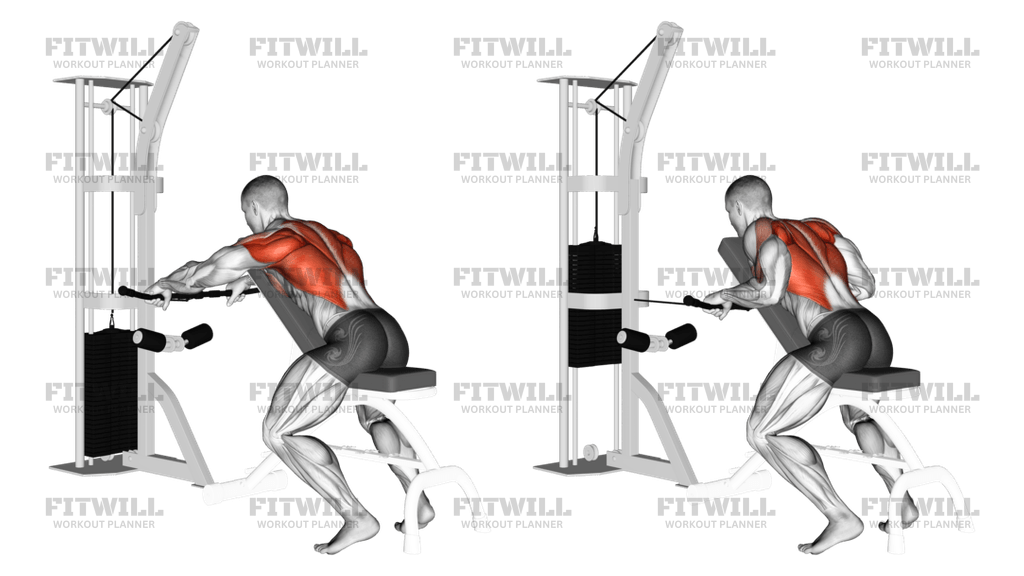 Cable Incline Bench Row: Exercise Guide, Techniques, Benefits, How to ...