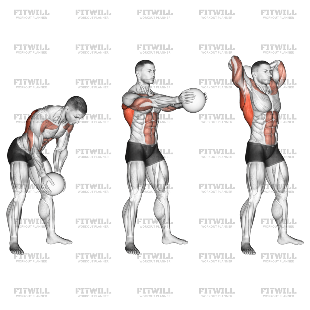 Medicine Ball Catch And Overhead Throw: Exercise Guide, Video ...