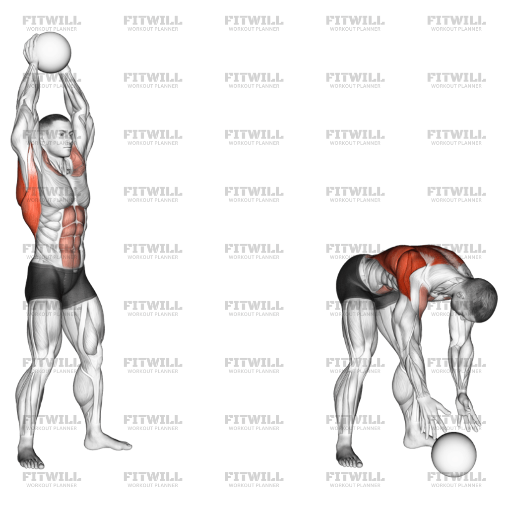 Medicine Ball Overhead Slam: Exercise Guide, Video, Techniques ...