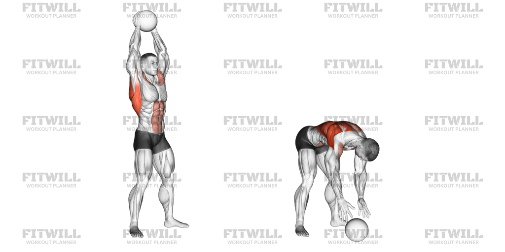 Medicine Ball Overhead Slam: Exercise Guide, Video, Techniques ...