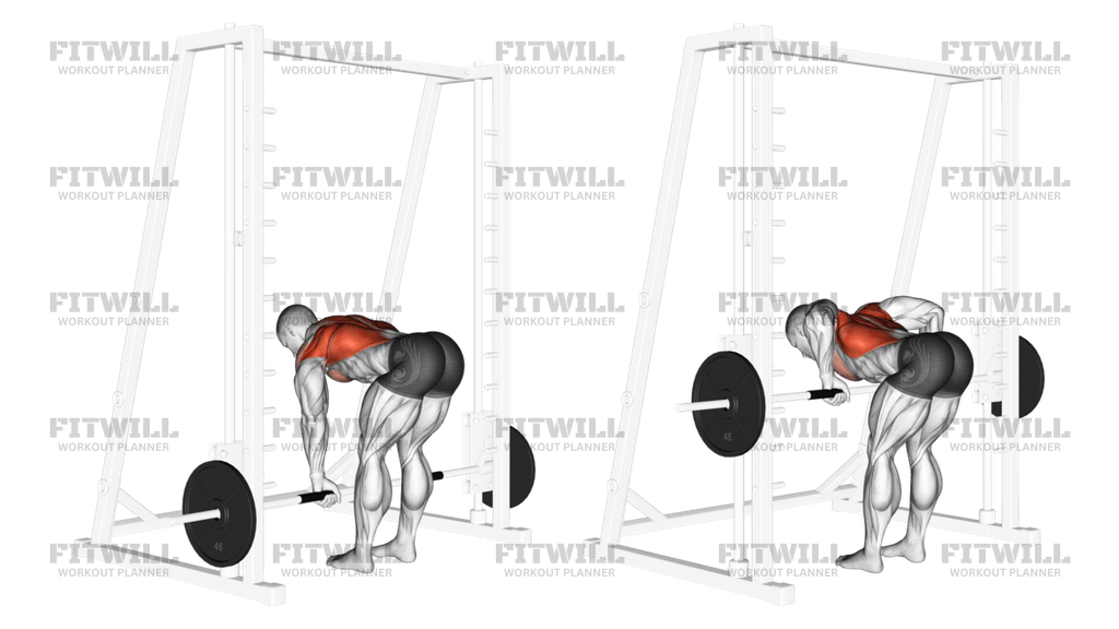 Ultimate Back-Building Workout with Smith Machine & Cables | Workout ...