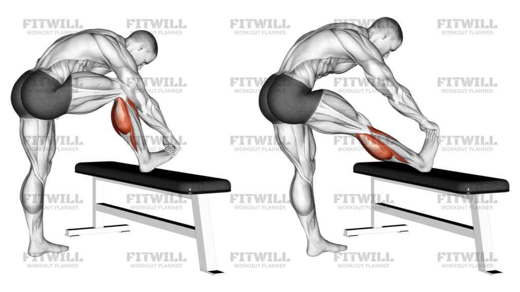 Standing Gastrocnemius Calf Stretch: Exercise Guide, Video, Techniques ...