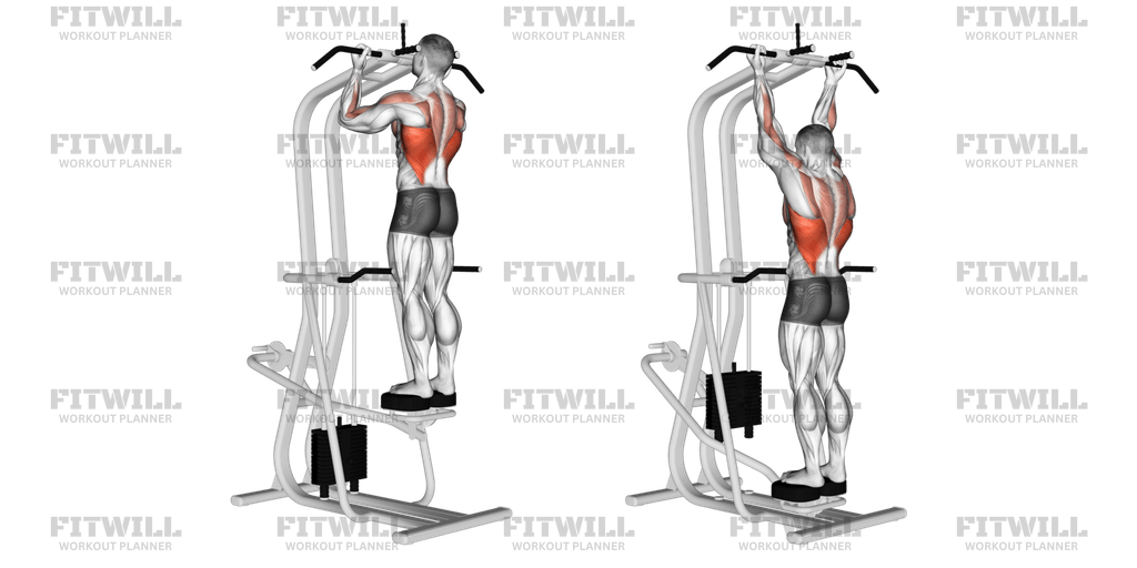 Assisted Standing Chin-Up: Exercise Guide, Video, Techniques, Benefits ...