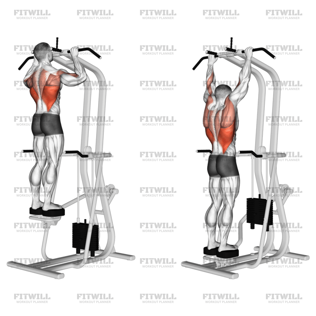 Assisted Standing Pull-up: Exercise Guide, Techniques, Benefits, How to ...