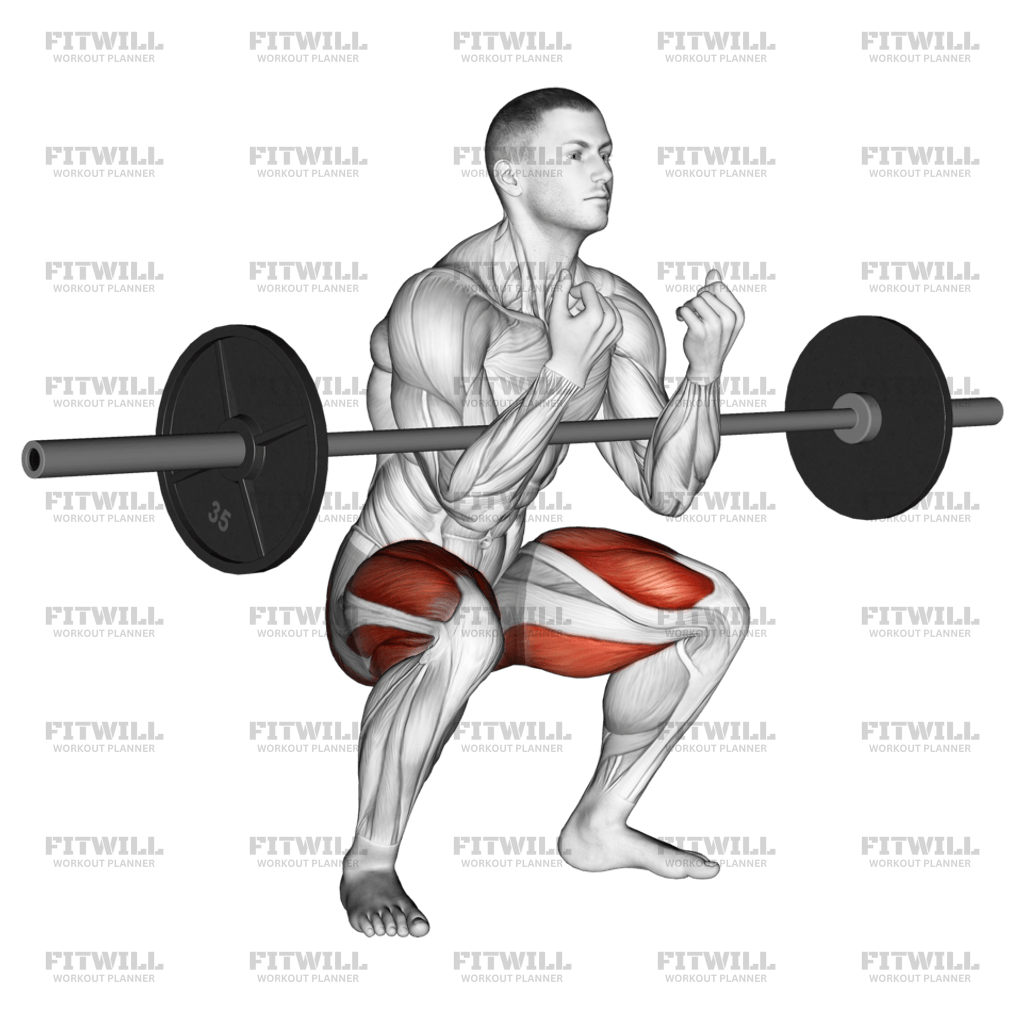 Barbell Zercher Squat Hold Isometric: Exercise Guide, Techniques ...