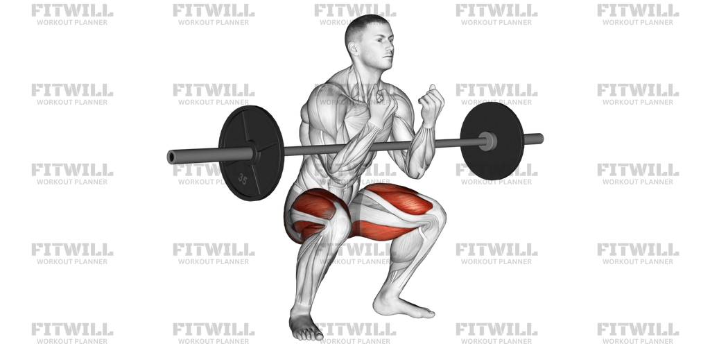 Barbell Zercher Squat Hold Isometric: Exercise Guide, Techniques ...