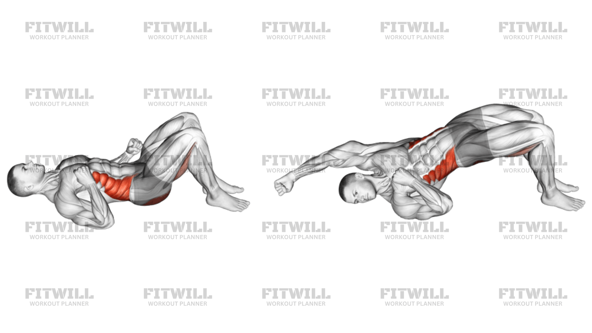 Twist Hip Lift: Exercise Guide, Video, Techniques, Benefits, How to ...