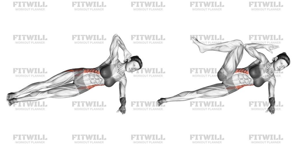 Lateral Side Plank (bent Leg): Exercise Guide, Techniques, Benefits ...