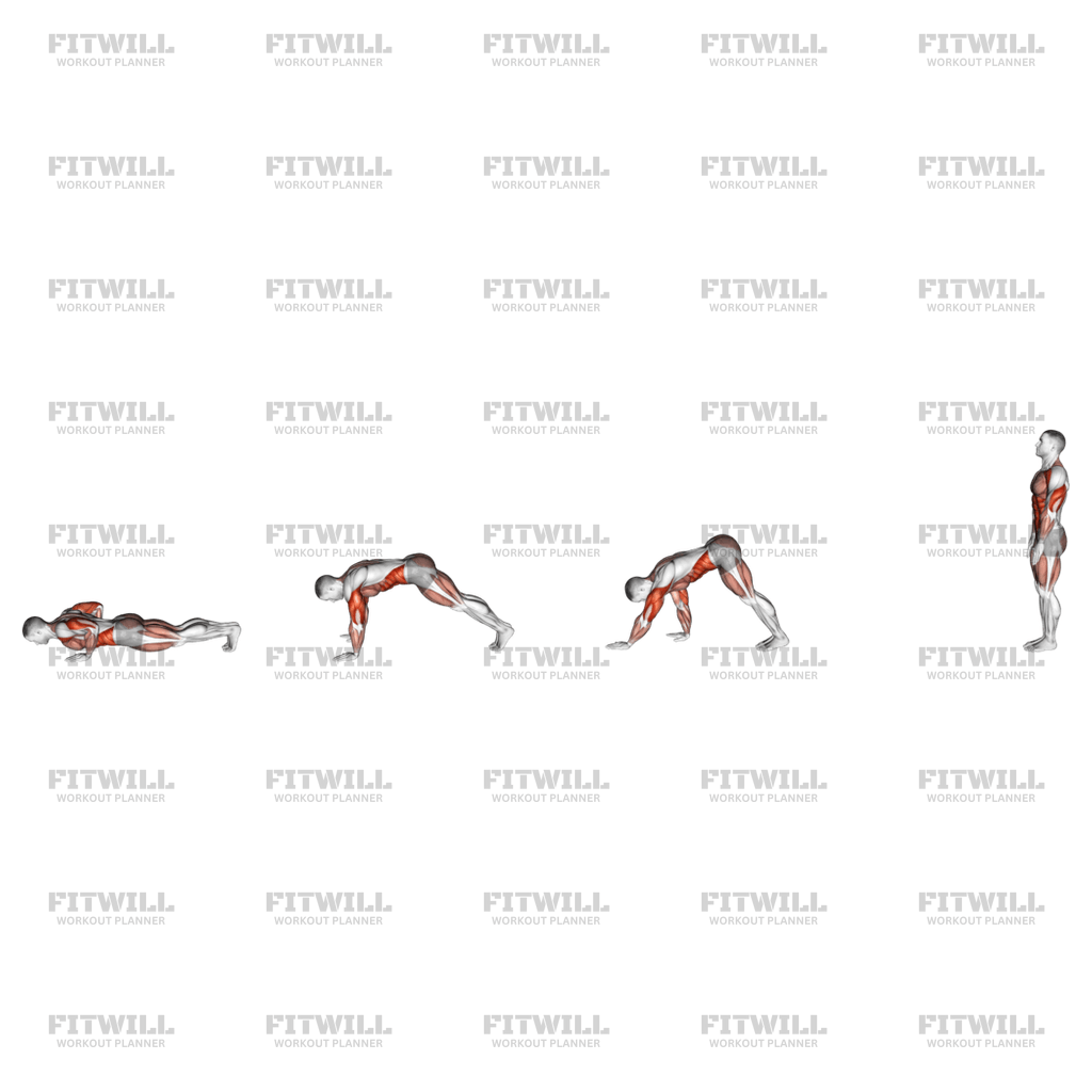 Inchworm: Exercise Guide, Video, Techniques, Benefits, How to, Muscles ...