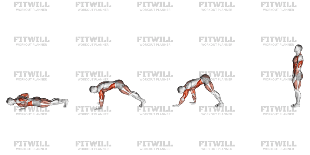 Inchworm: Exercise Guide, Video, Techniques, Benefits, How to, Muscles ...