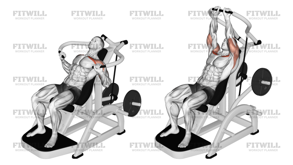 Lever Incline Chest Press (versions 2): Exercise Guide, Video ...