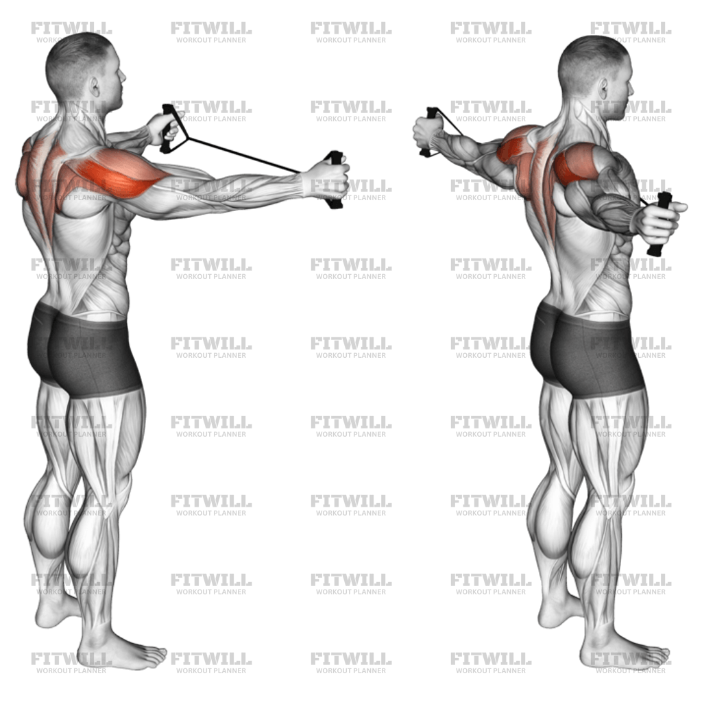 Band Pull Apart: Exercise Guide, Video, Techniques, Benefits, How to ...