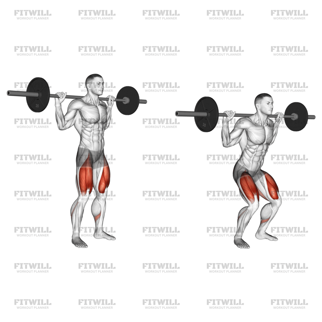 Barbell Quarter Squat: Exercise Guide, Video, Techniques, Benefits, How ...