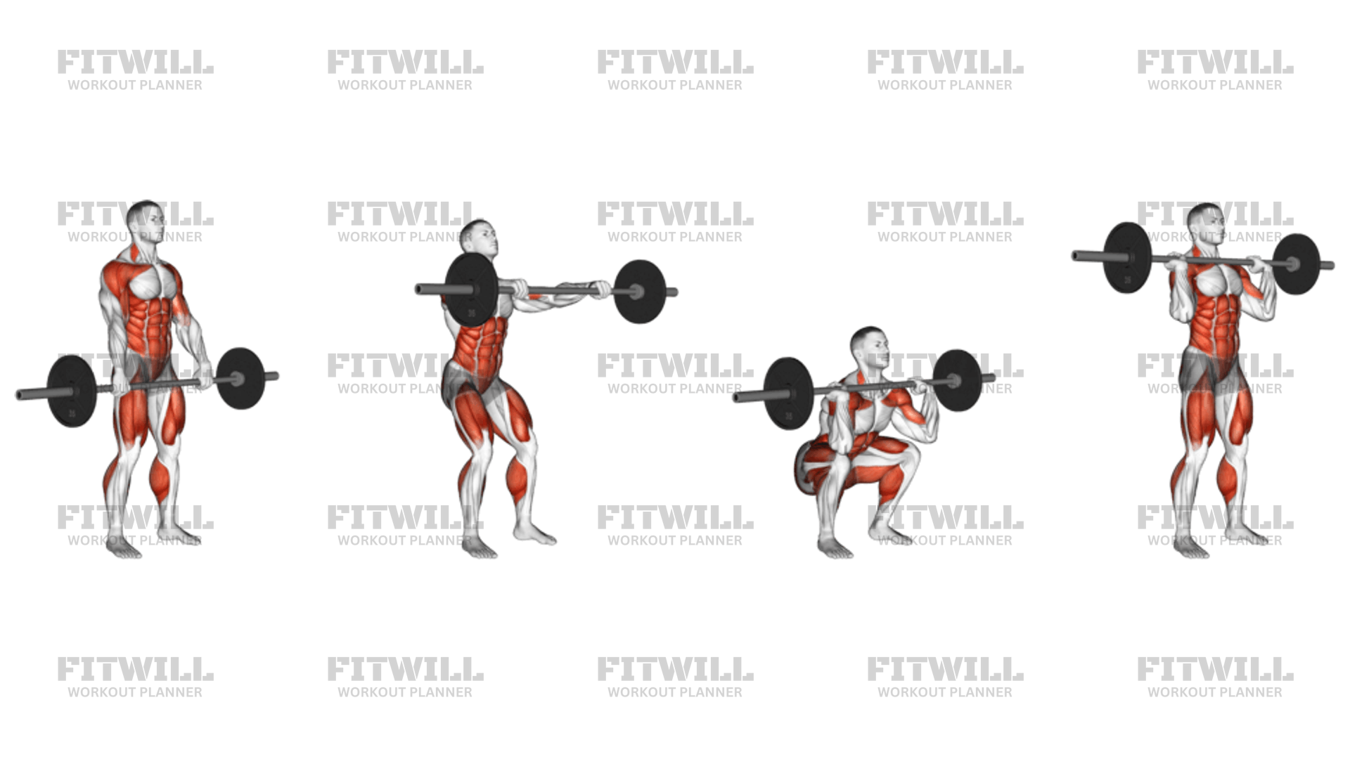 Barbell Hang Clean: Exercise Guide, Video, Techniques, Benefits, How to ...