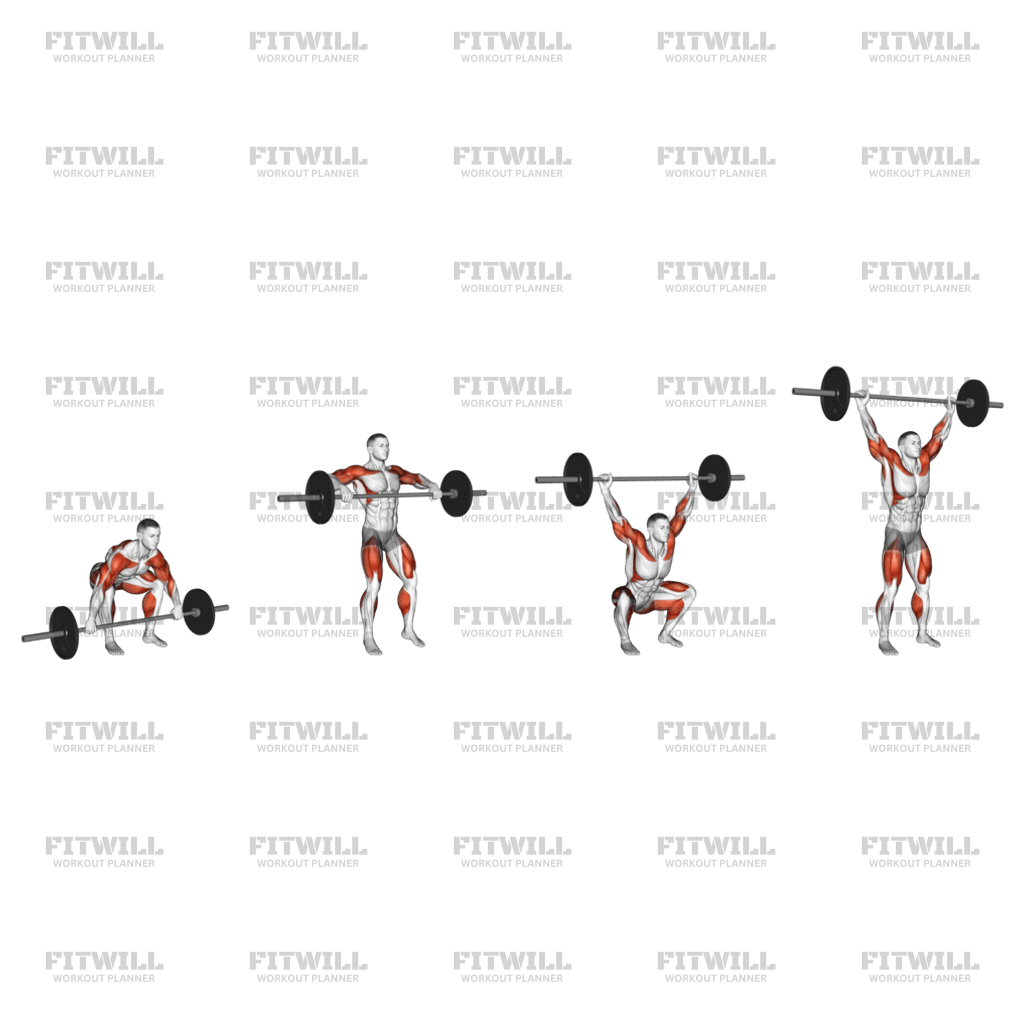 Barbell Snatch: Exercise Guide, Video, Techniques, Benefits, How to, Muscles Worked, Tips ...