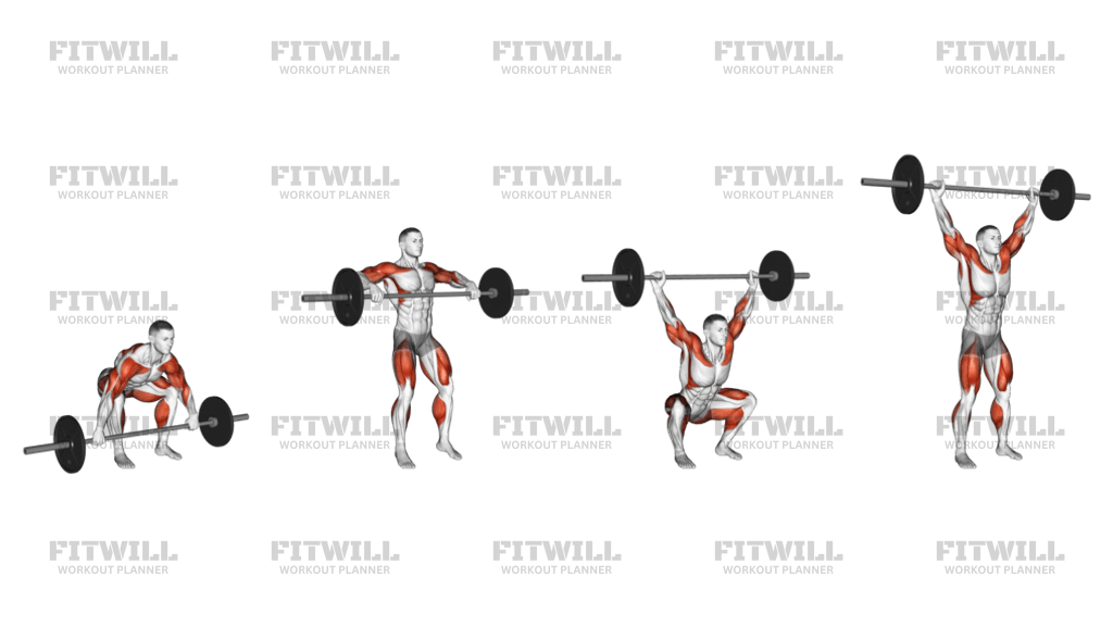 Barbell Snatch: Exercise Guide, Video, Techniques, Benefits, How to ...