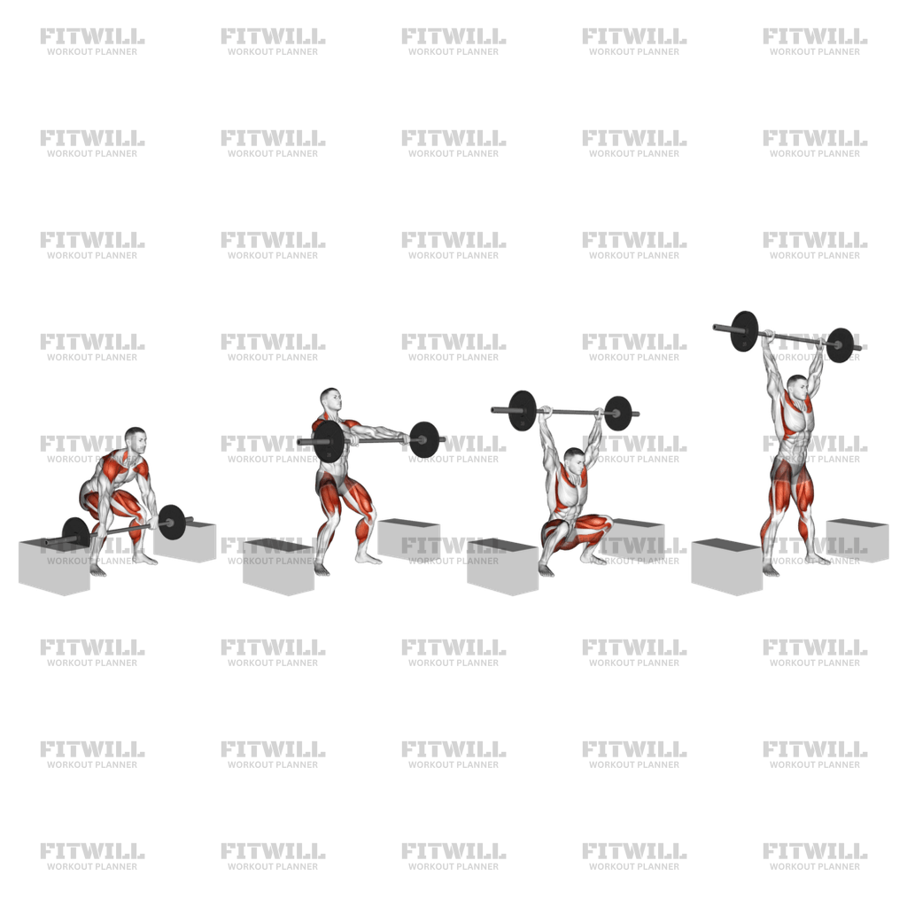 Barbell Snatch From Blocks: Exercise Guide, Video, Techniques, Benefits ...