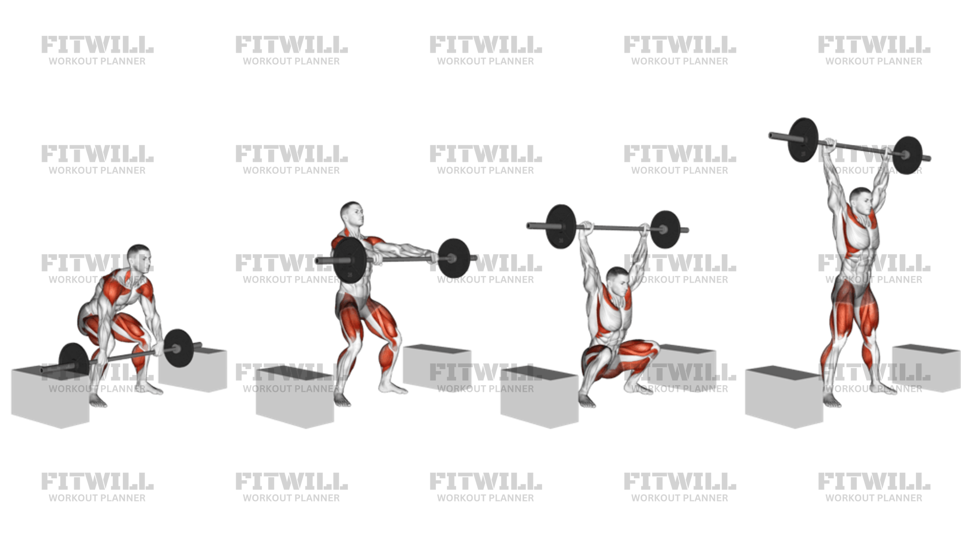 Barbell Snatch From Blocks: Exercise Guide, Video, Techniques, Benefits ...