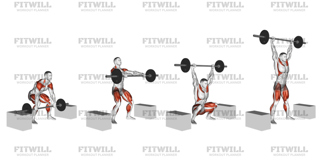 Barbell Snatch From Blocks: Exercise Guide, Video, Techniques, Benefits ...