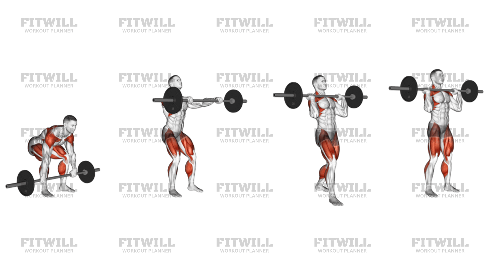 Barbell Split Clean: Exercise Guide, Video, Techniques, Benefits, How ...