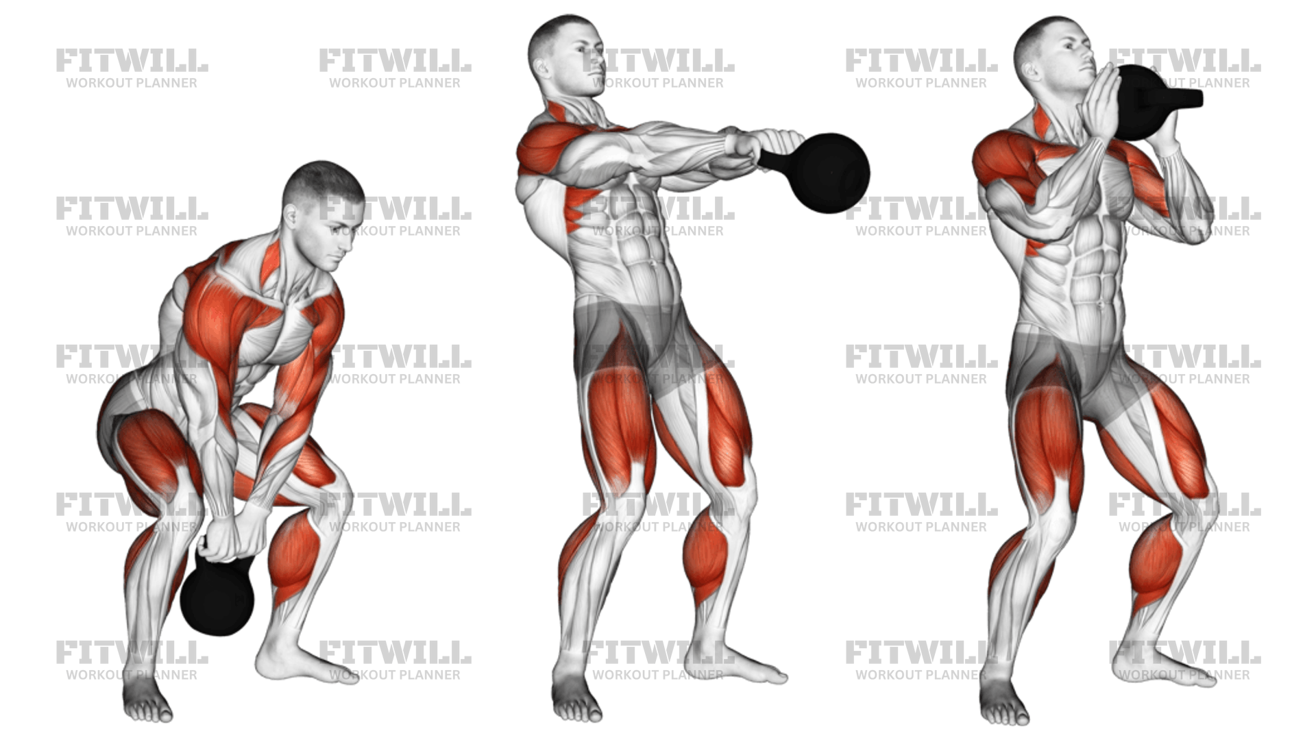 Kettlebell Open Palm Clean: Exercise Guide, Techniques, Benefits, How ...