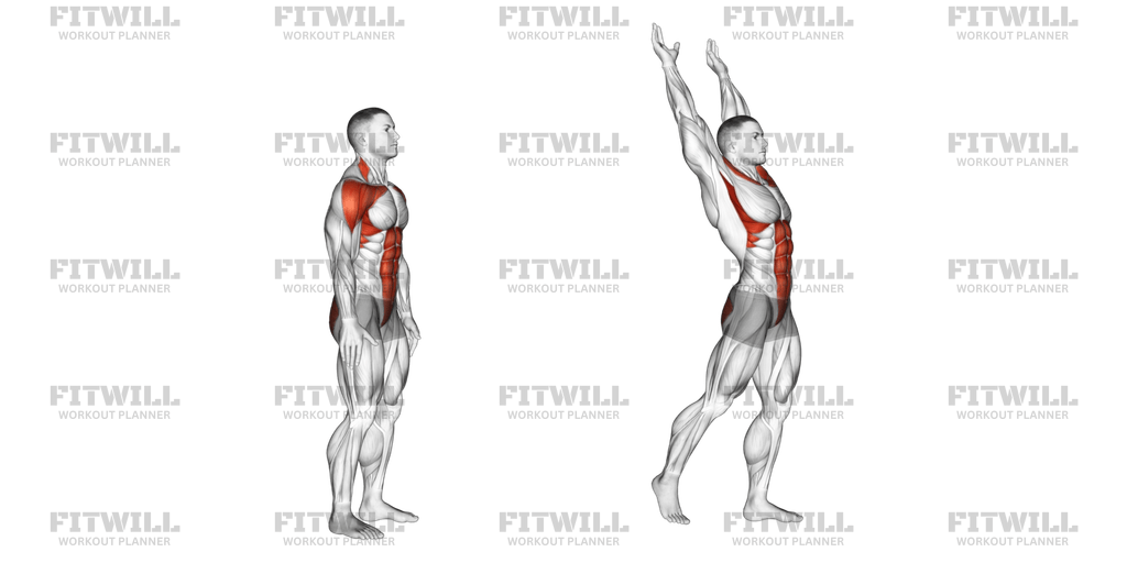 Posterior Step To Overhead Reach: Exercise Guide, Techniques, Benefits ...