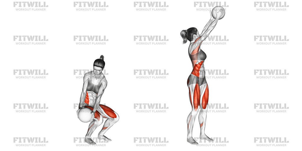 Medicine Ball Reverse Wood Chop Squat: Exercise Guide, Techniques ...