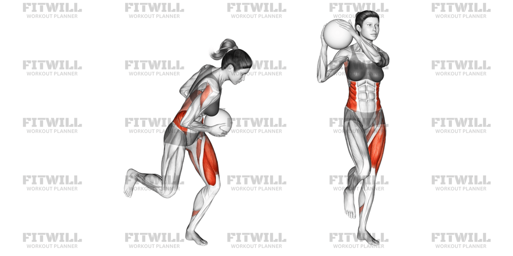 Medicine Ball Single Leg Wood Chop: Exercise Guide, Techniques ...