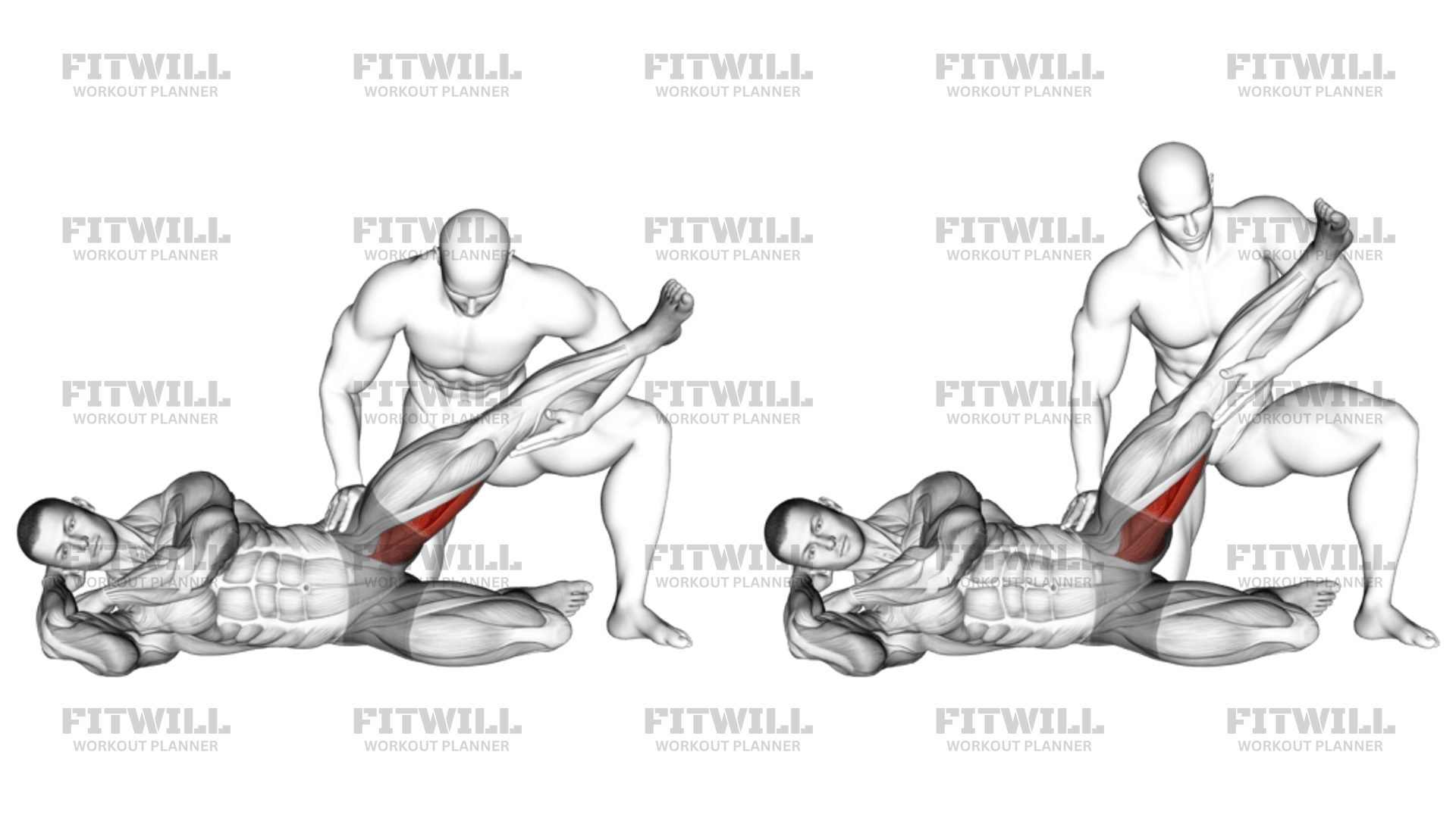 Assisted Side Lying Adductor Stretch: Exercise Guide, Techniques ...