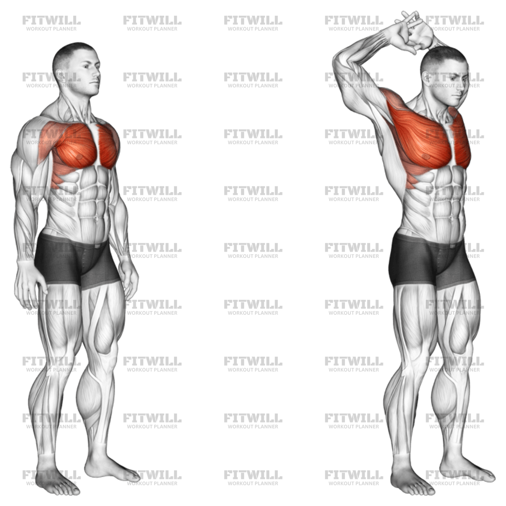 Above Head Chest Stretch: Exercise Guide, Video, Techniques, Benefits ...