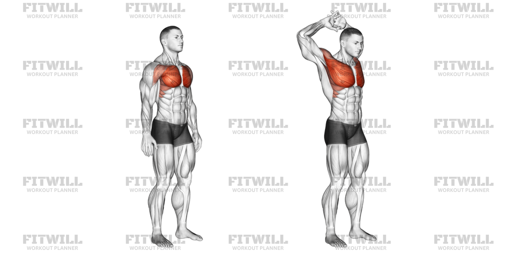 Above Head Chest Stretch: Exercise Guide, Video, Techniques, Benefits ...
