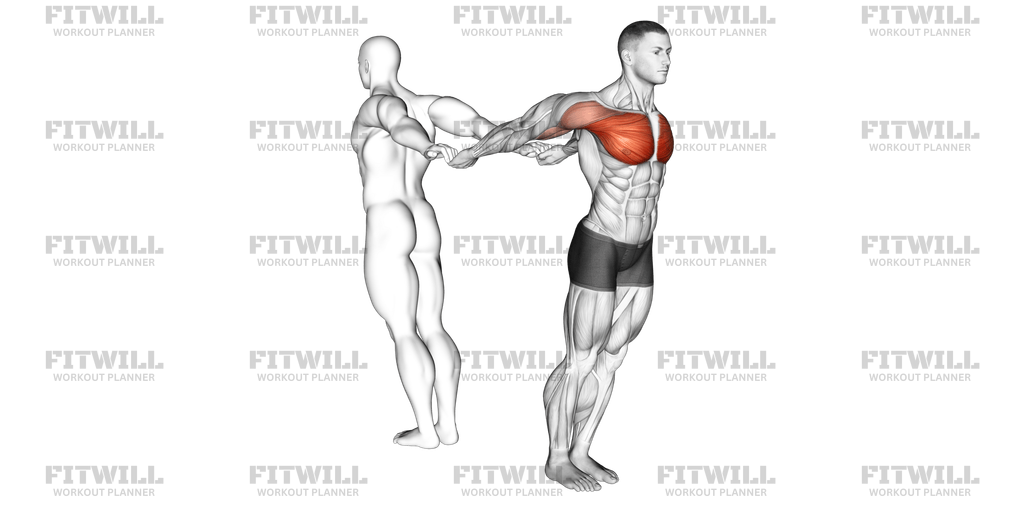 Assisted Pulling Backs Chest Stretch: Exercise Guide, Techniques ...
