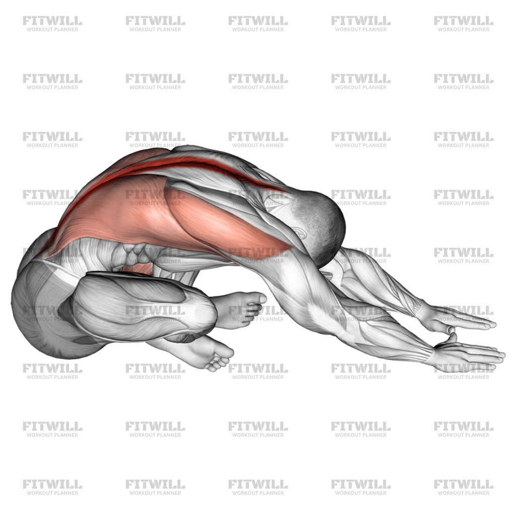 Sitting Crossed Legged Reach Forward Stretch: Exercise Guide, Video ...