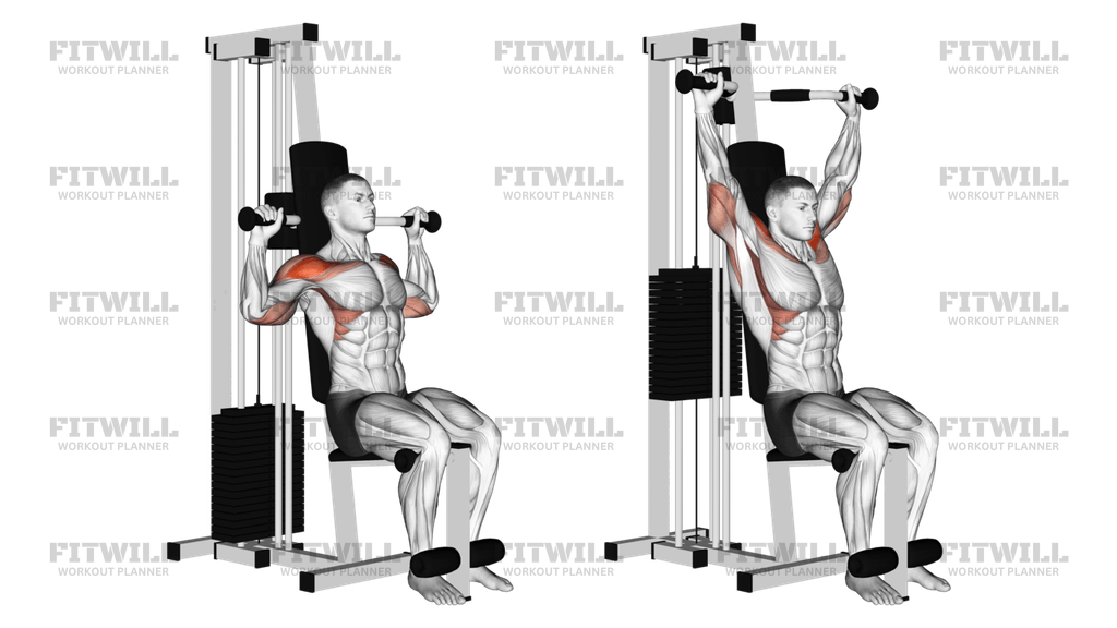 Lever Cable Shoulder Press: Exercise Guide, Techniques, Benefits, How ...
