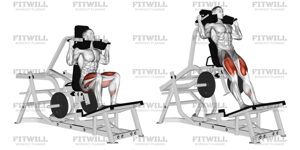 Lever Squat: Exercise Guide, Video, Techniques, Benefits, How to ...